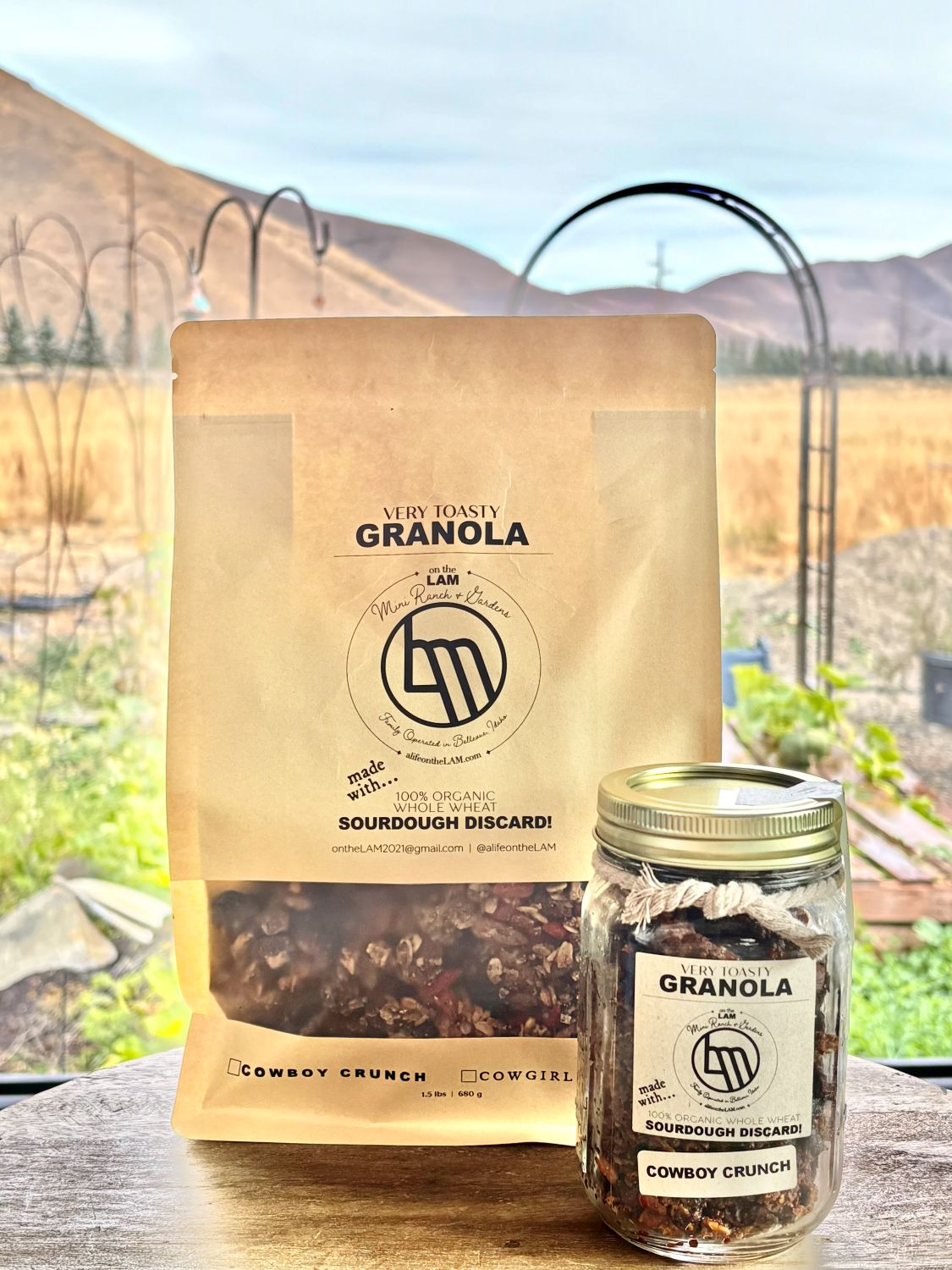 Cowboy Crunch Happy-Gut Starter Granola – on the LAM : Mini Ranch & Gardens